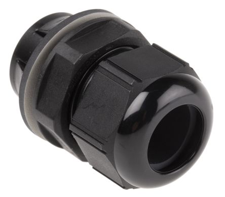 Kopex style gland for inset flexible conduit