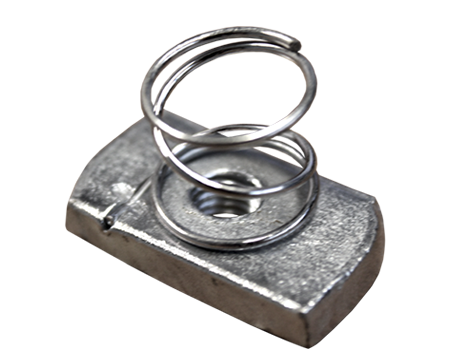 Zebs ( channel nuts ) short spring